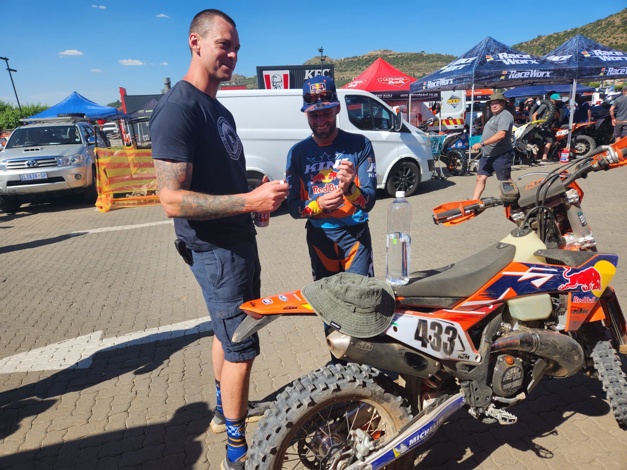 Binder Brothers Ride The Roof | Binder Brothers Bike Racing Roof